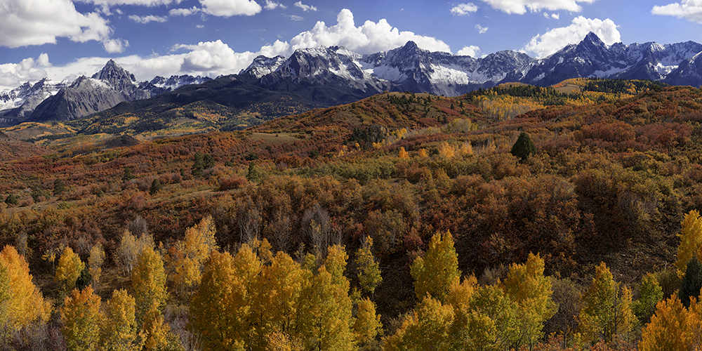 Colorado Fall Colors across the Dallas Divide Range